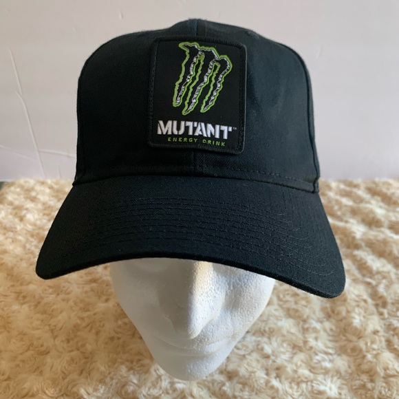 Monster | Accessories | Monster Energy Mutant Black Otto Snapback Hat ...